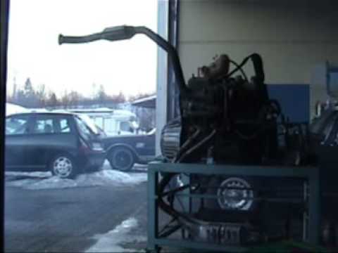 Steyr M21 engine / BMW 524td - YouTube