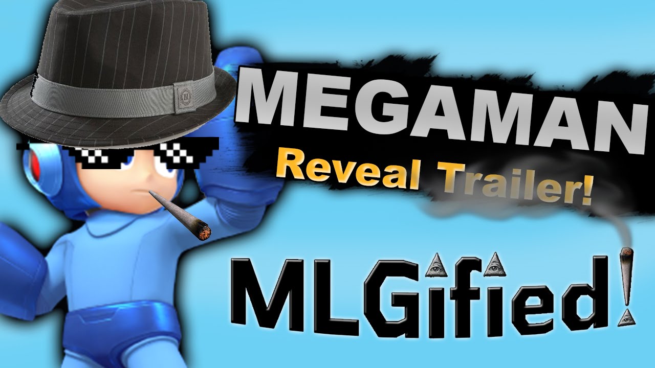 MegaMan... MLGified! MLG MegaMan Trailer (Super Smash Bros. 4) - YouTube