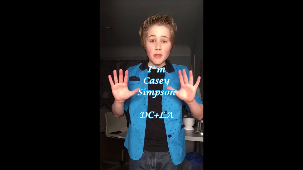 Casey Simpson i love you [Musical.ly] - YouTube