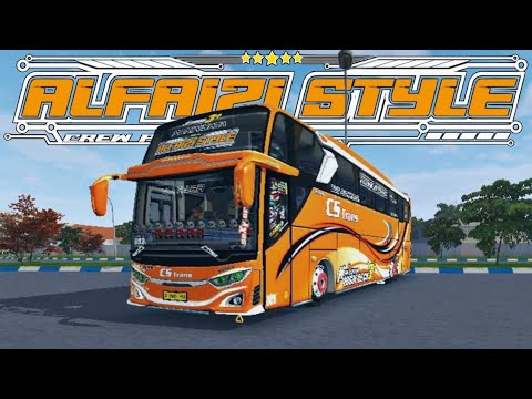 UPDATE.. Livery CS Trans ALFAIZI Kodename Srikandi Rombak JB3 SHD & XHD ...