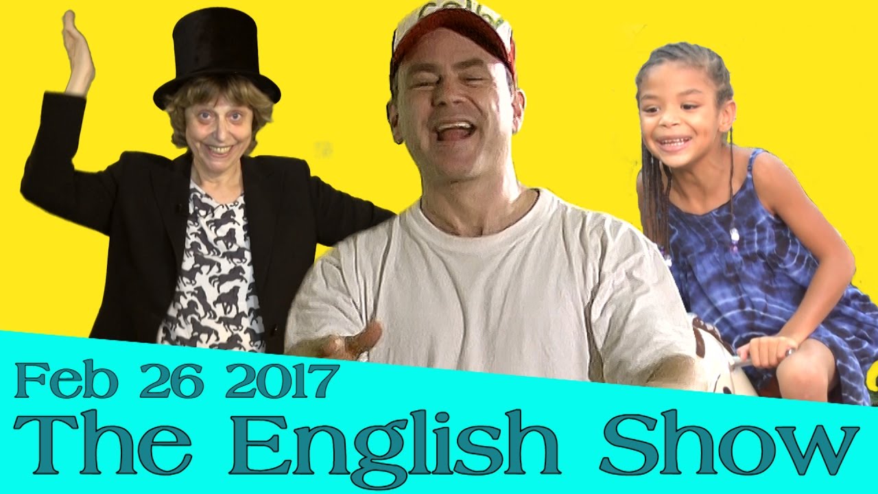 Grow your story telling skills in English at the English Show - YouTube