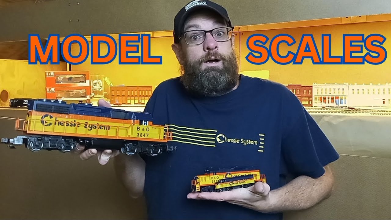 What ARE the Model Railroad SCALES - YouTube