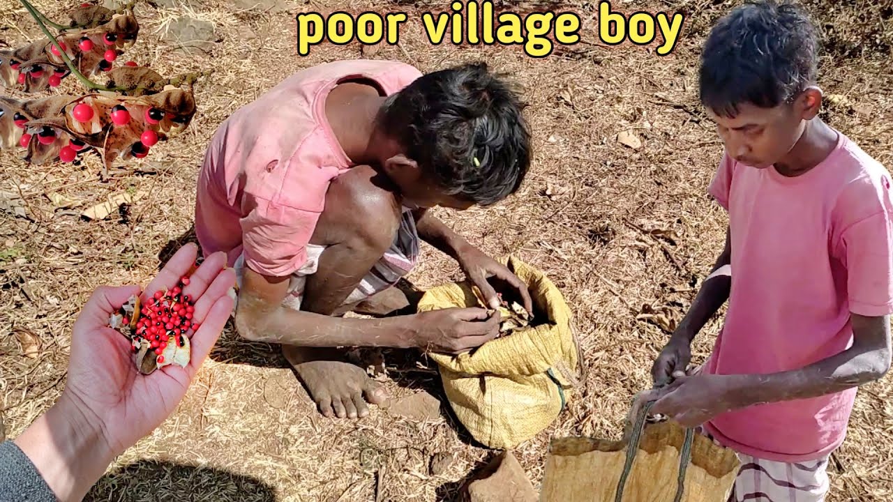 Daily life of poor boy in my village || दो बक्त के रोटी के लिए इंसान को ...