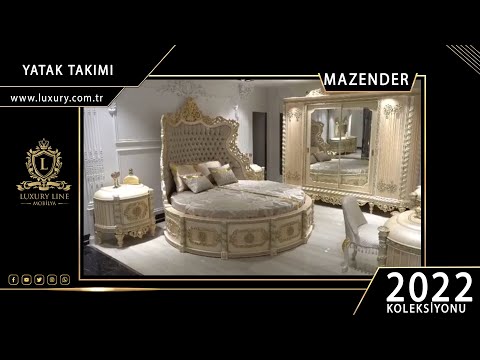 Mazender Klasik Yatak Odası - Luxury Mobilya 2022