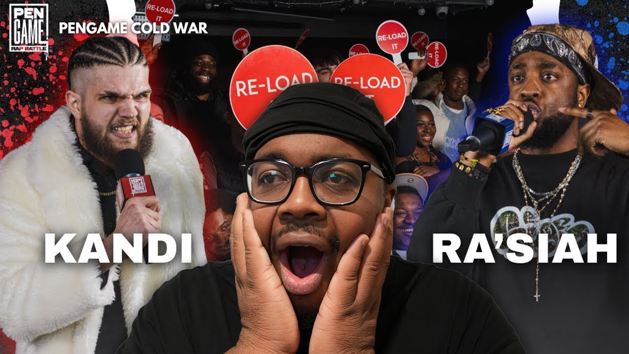 KANDI VS RASIAH | PenGame Rap Battle 2025 REACTION - YouTube