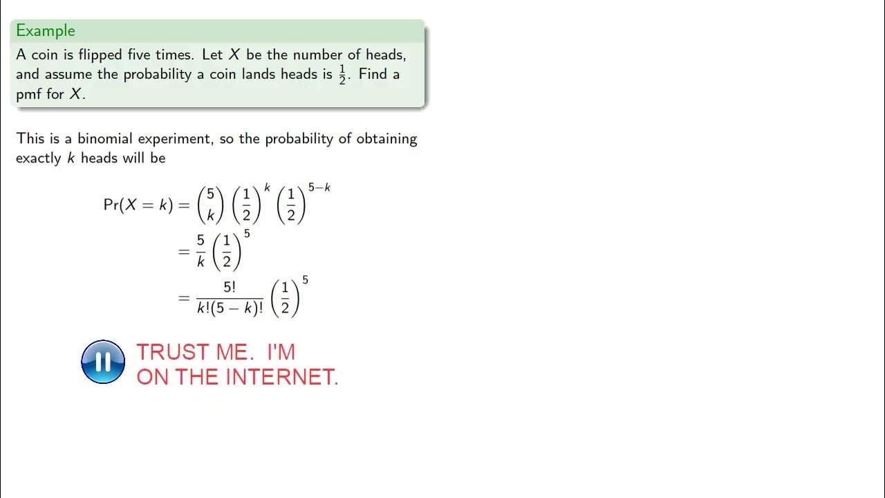 Probability Mass Functions - YouTube