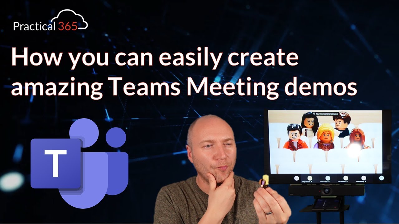 How you can easily create amazing Teams Meeting demos - YouTube