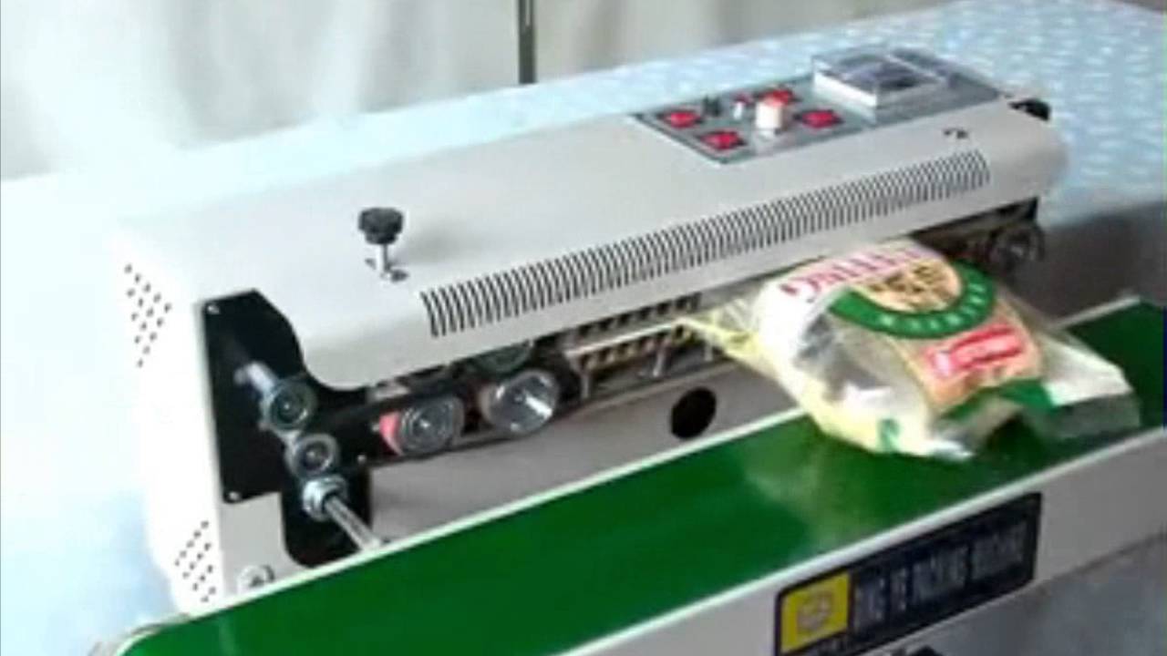 Automatic Continuous plastic/Film Sealing machine for food,cosmetic ...