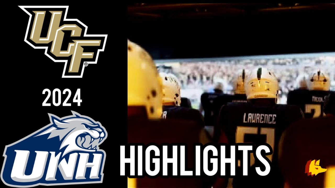 🏈Week 1 | UCF vs UNH | Full Game highlights - YouTube