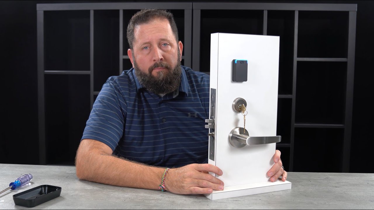 ICT Protege Wireless Lock - Rear Mount Mortise Installation - YouTube