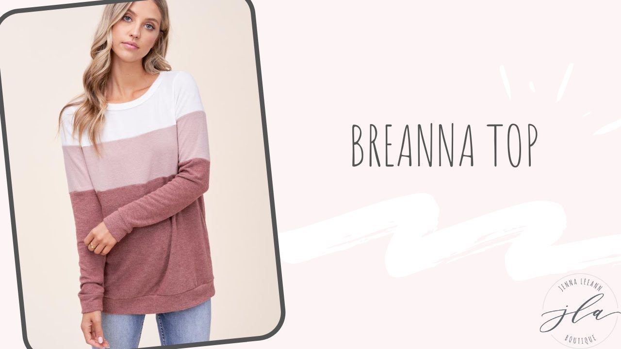 Breanna Top Fit Video | Jenna LeeAnn Boutique - YouTube