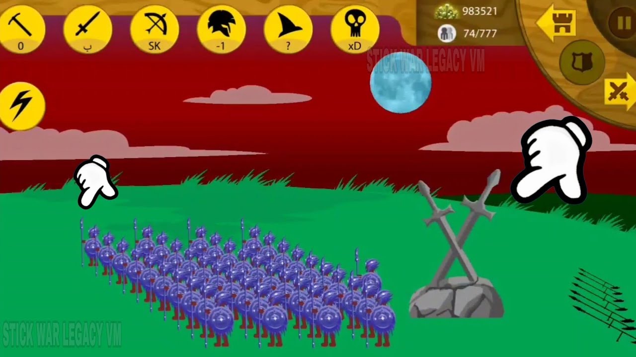 Epic Stick War Legacy ModVIP Battle: All Units TypeSpearton vs Giant ...