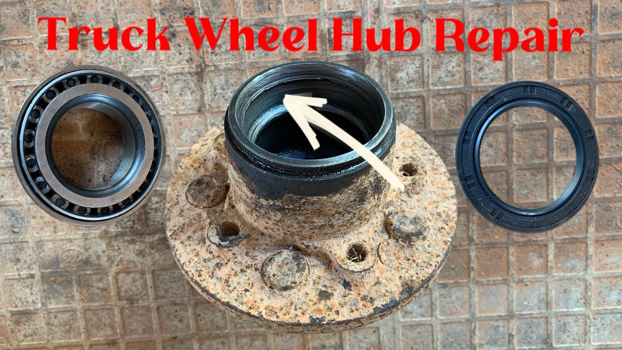 Revealing The Truck Wheel Hub Repairing And Welding Process! - YouTube