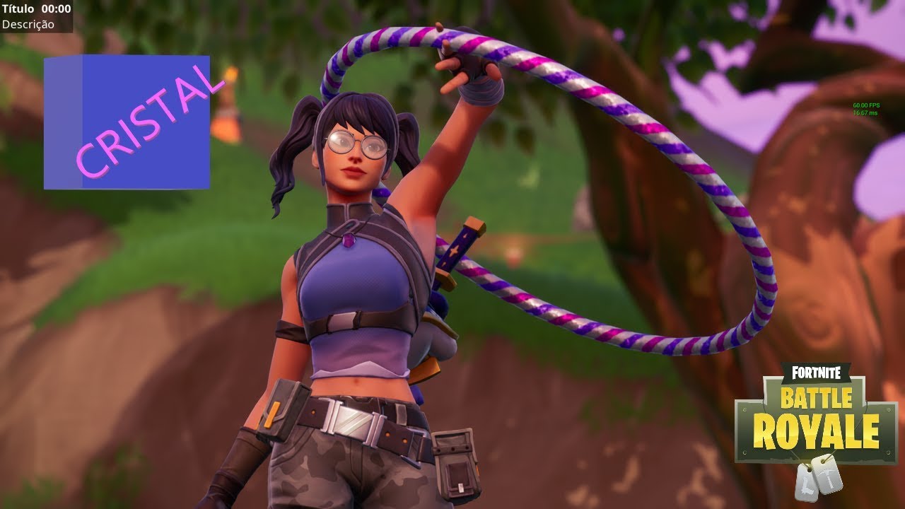 Nova Skin Cristal - Fortnite - YouTube