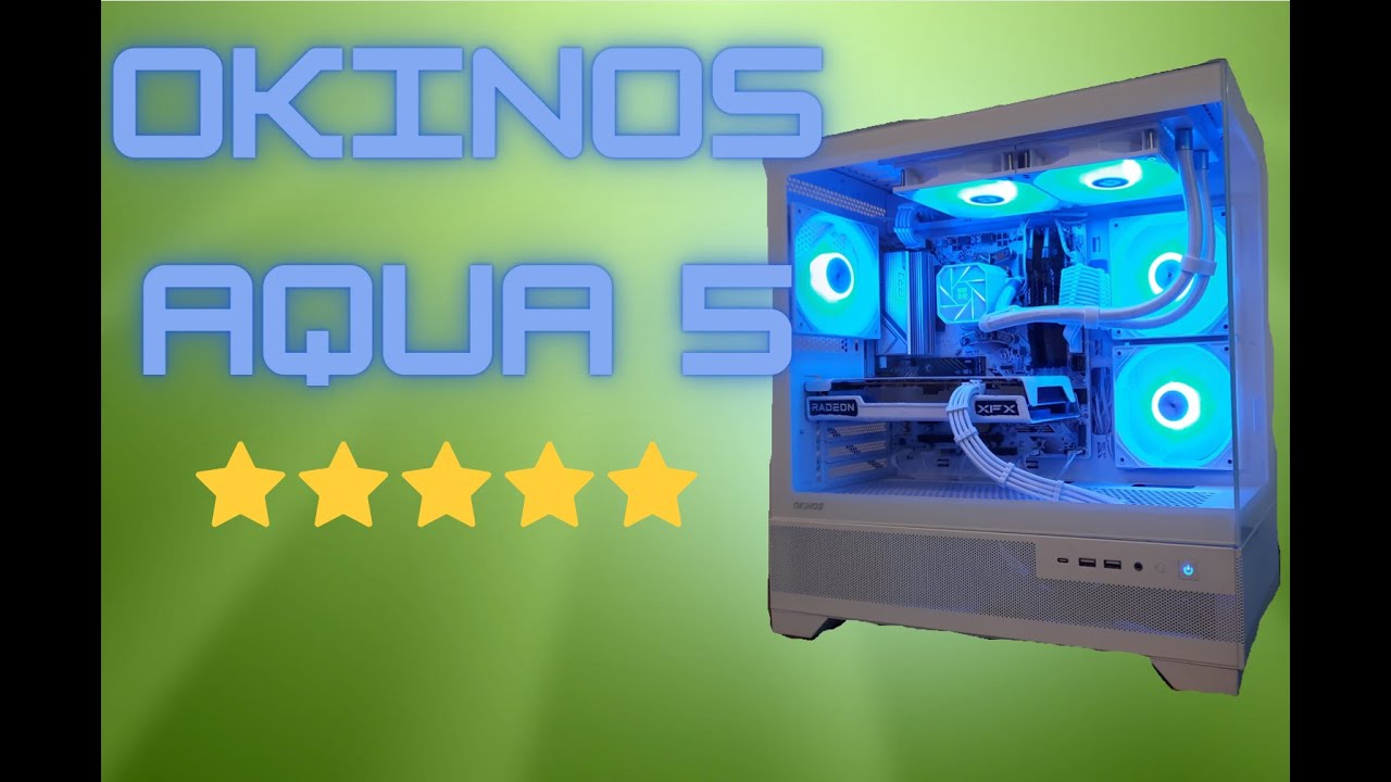 Ultimate Fishtank PC Case? - Okinos Aqua 5 Case Review! - YouTube