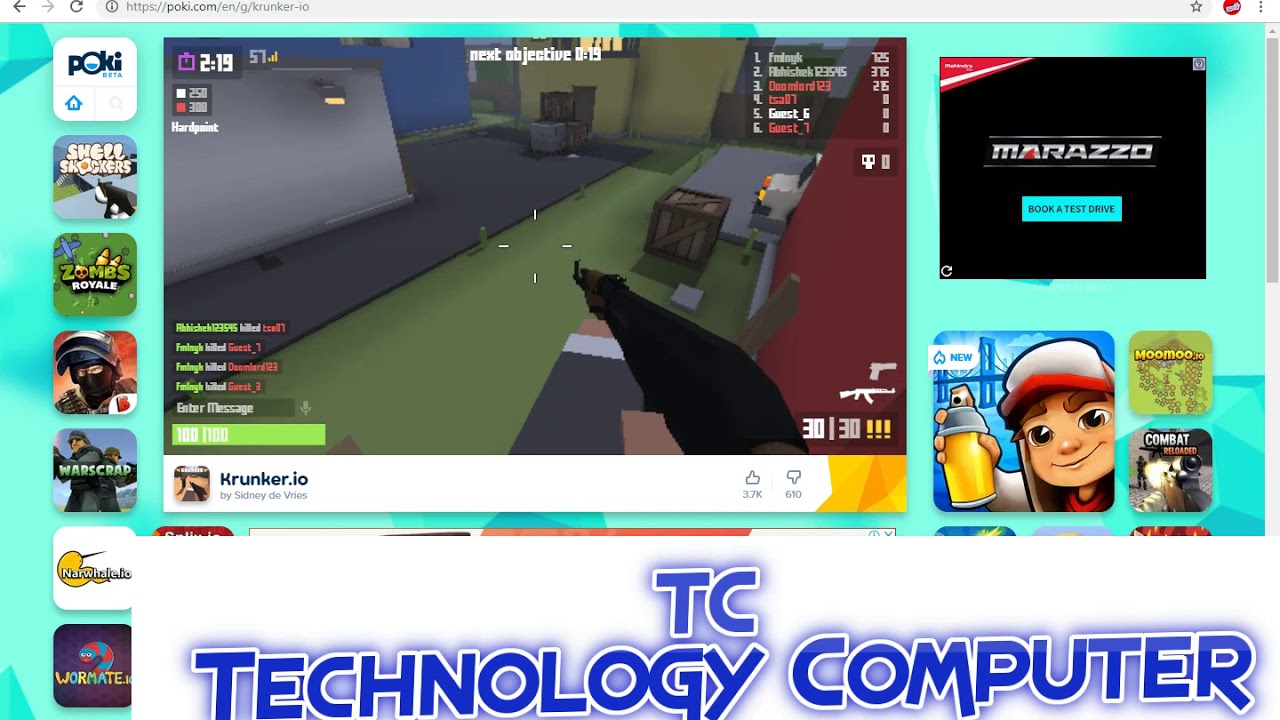 How tyo play onlines games in your pc funny moments on online games ...