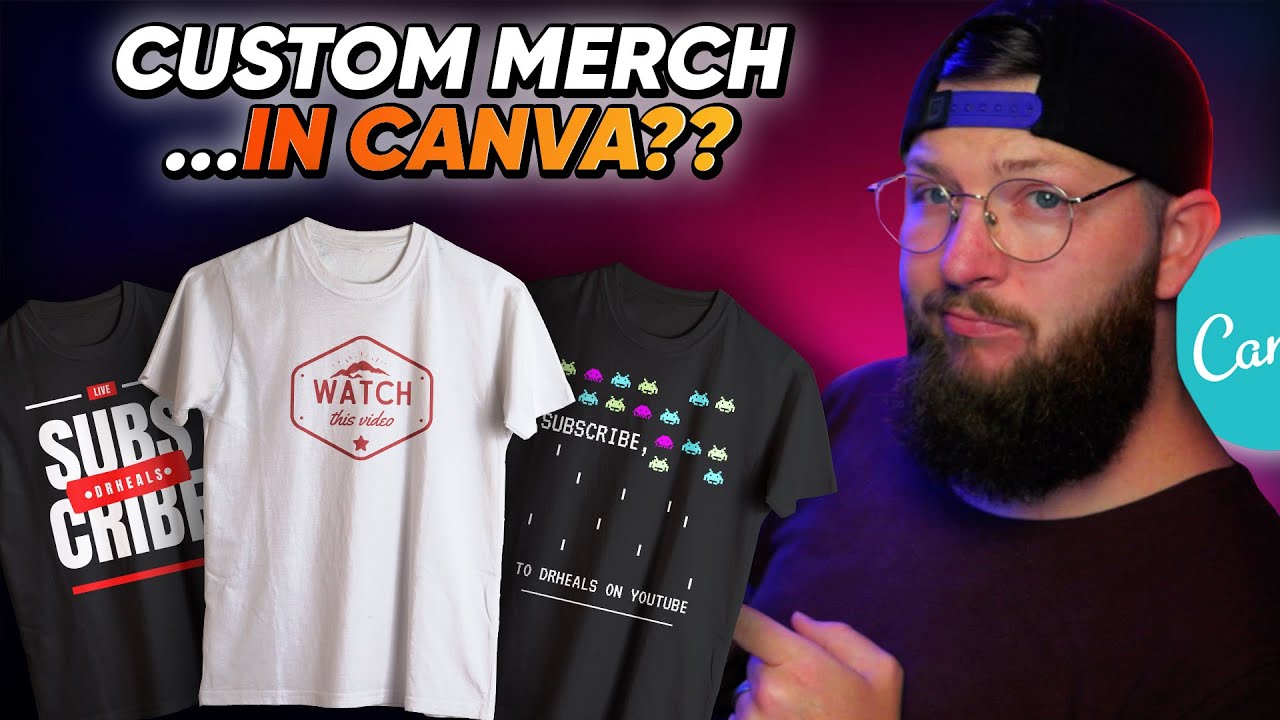 Design merch in Canva! [Canva Tutorial] - YouTube