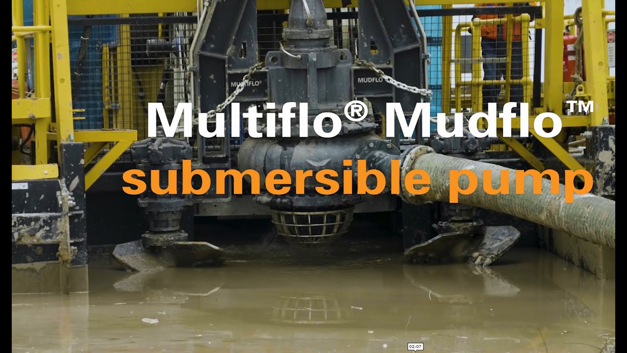 Multiflo® Mudflo™ hydraulic submersible slurry pump product launch ...