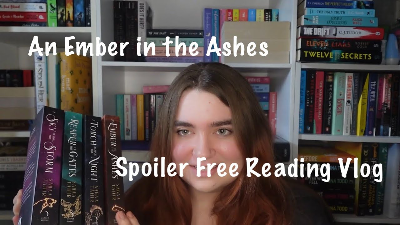 I read the Ember Quartet (spoiler free reading vlog) - YouTube