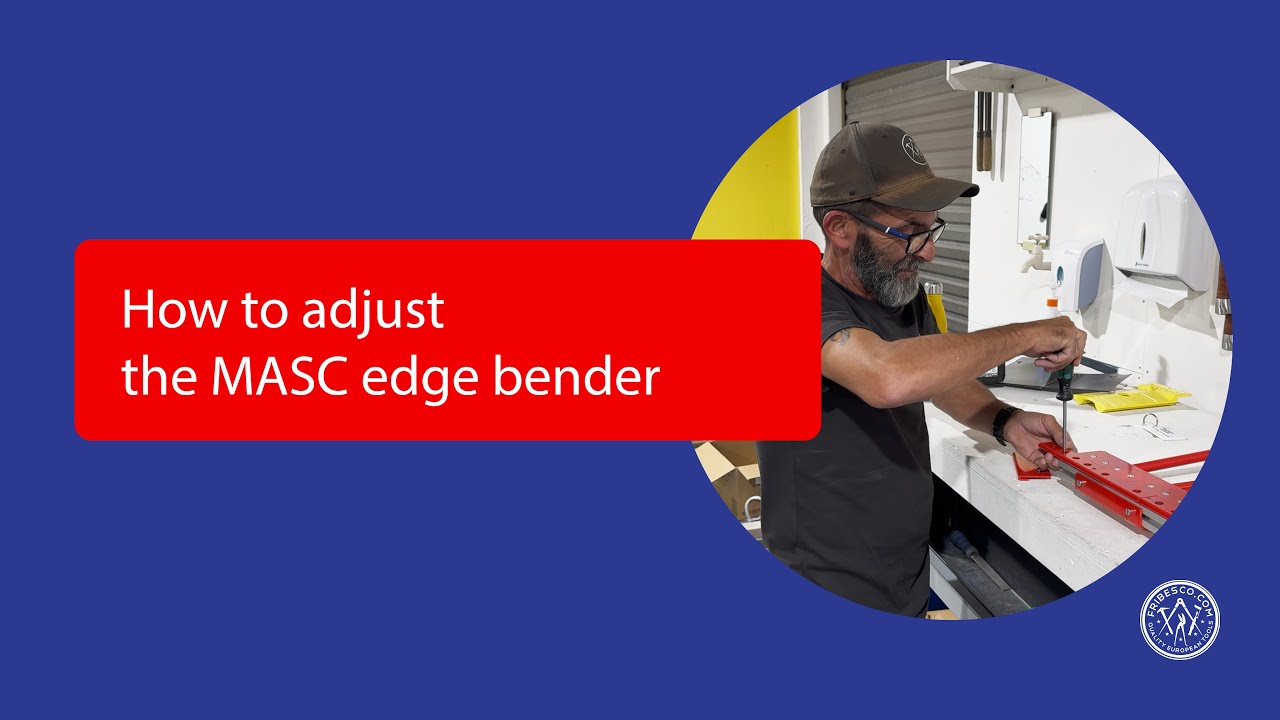 How to adjust the MASC edge bender - YouTube