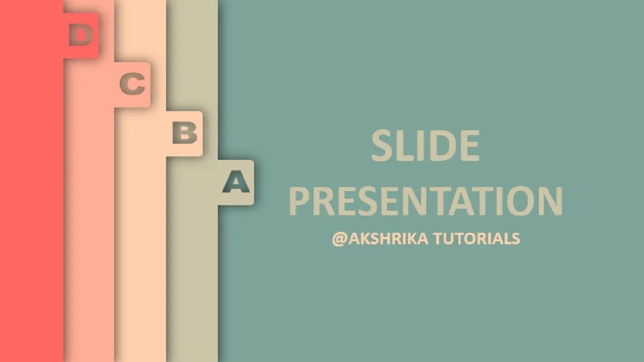 Animated PowerPoint Slide Design Tutorial - Professional Infographics ...