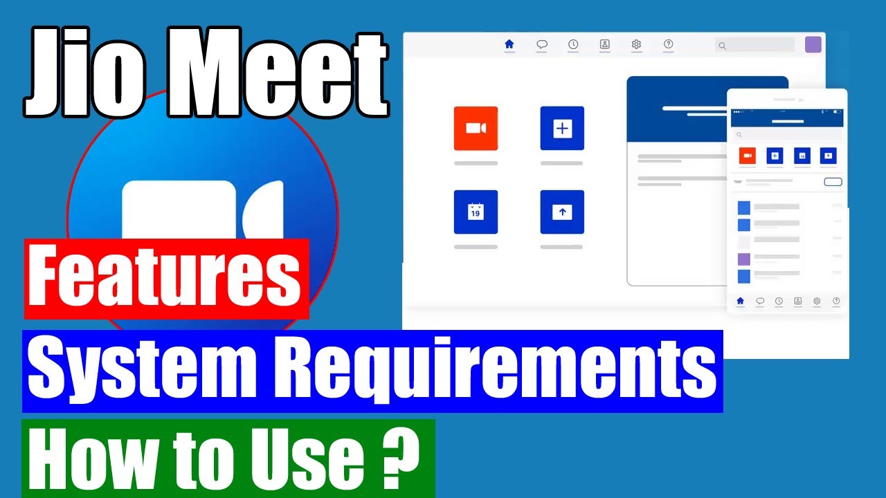 Jio Meet: Free Video Calling app launched in India- Conference up to ...