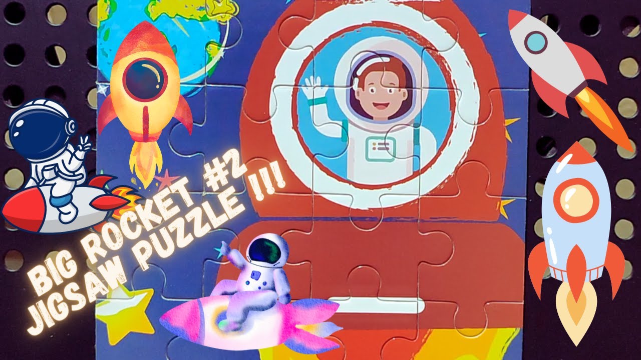 Big Rocket #2 - Jigsaw Puzzle 🧩 || Game for Kids & Toddlers - YouTube