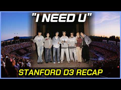 BTS thanks ARMY for Fan Project during Stanford DAY 3 Concert (Arirang Recap)