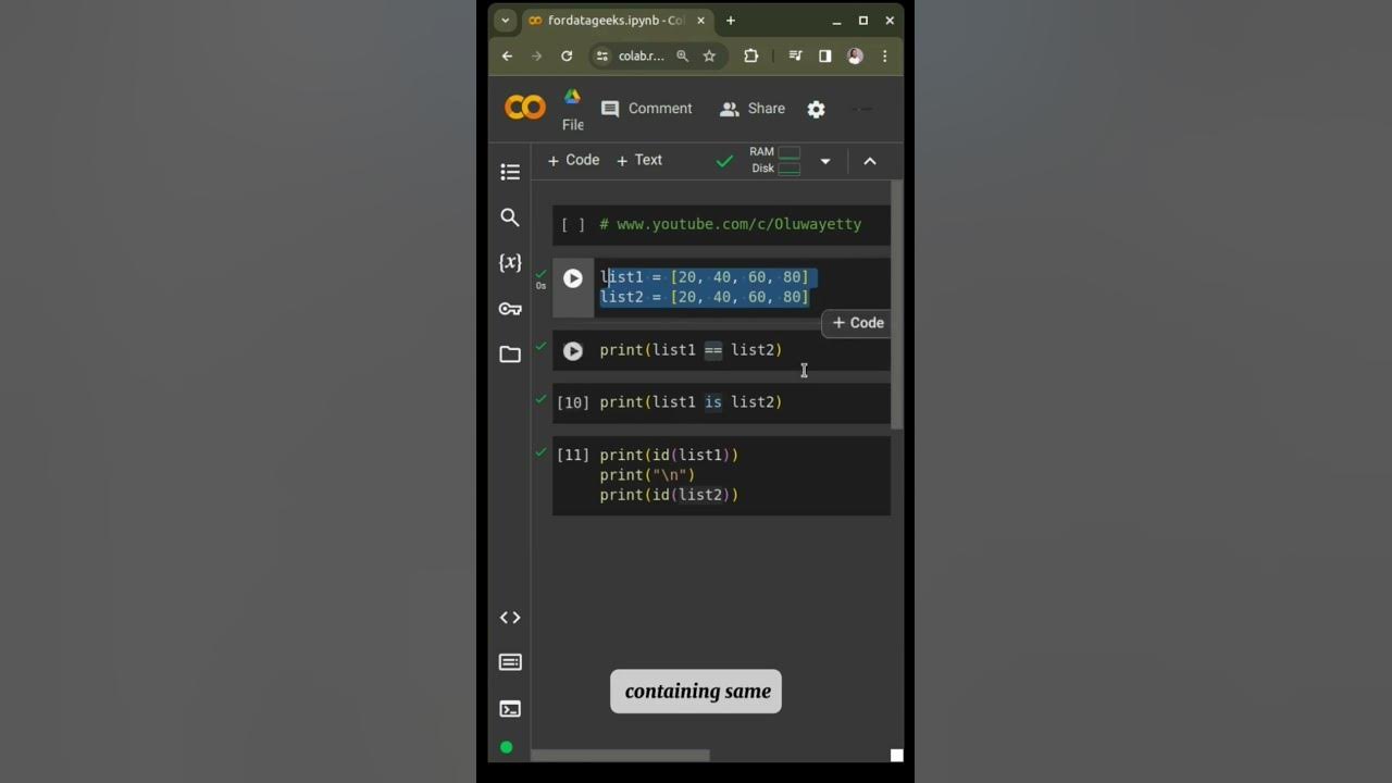 Pythonpythonlistlistdatascienceanalysisdatafampandasprogramming Youtube