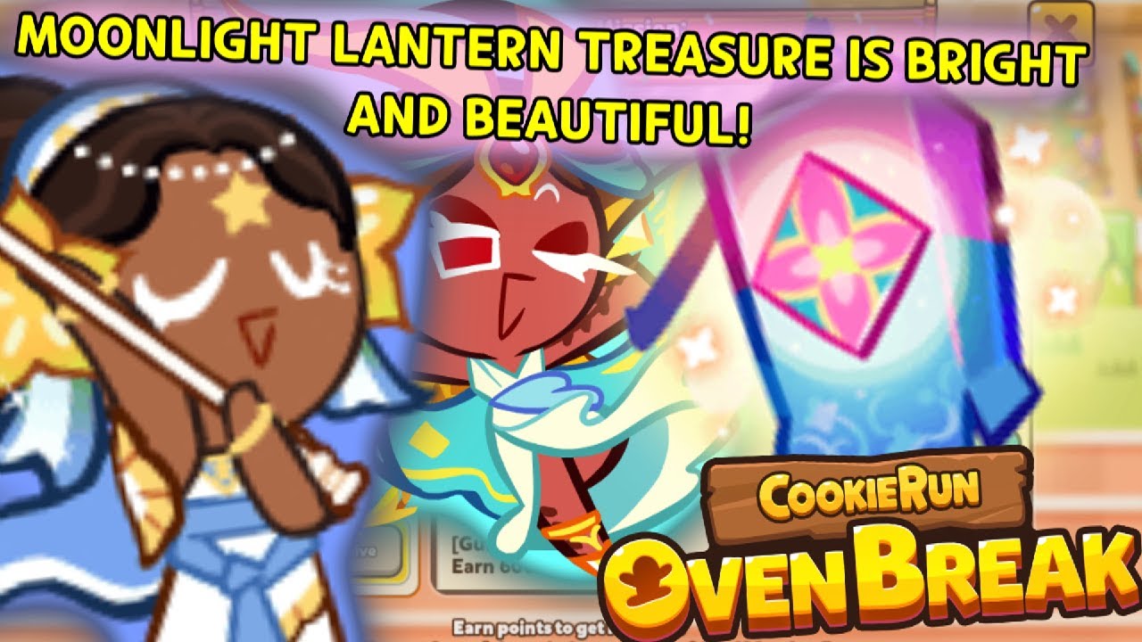 MEET THE MOONLIGHT LANTERN TREASURE EVENT! (Cookie Run: OvenBreak ...