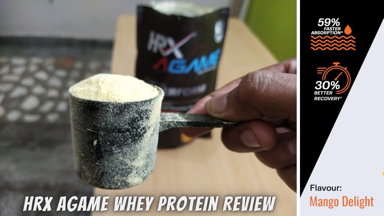 Honest Review on HRX AGame Bioactive Hi-Perform Whey Protein | India's ...