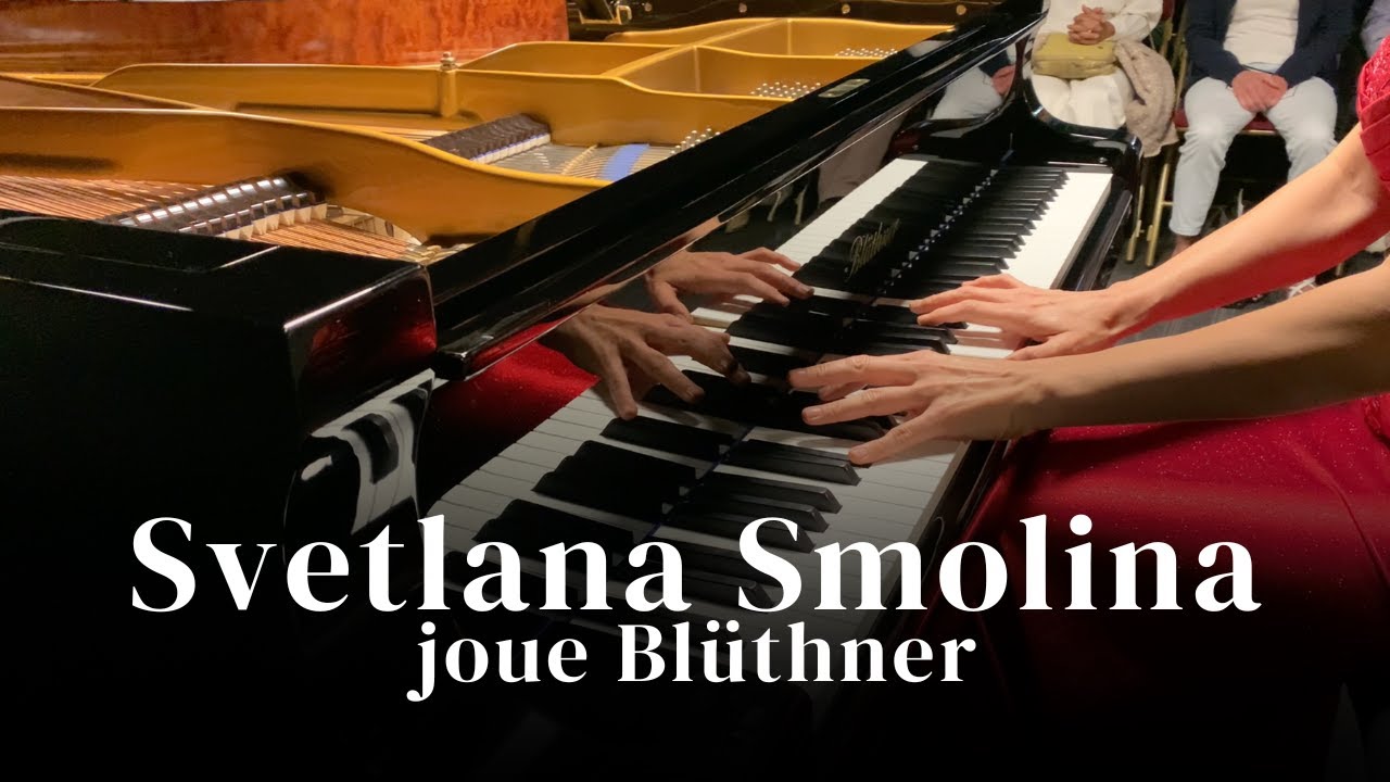Svetlana Smolina chez Desevedavy Pianos à Nantes 🎹 | Revivez le concert ...