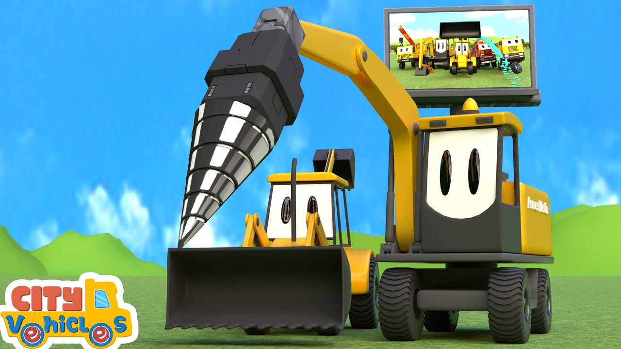 Construction Vehicles Assembly Adventure for Kids-Crane Truck, Dump ...