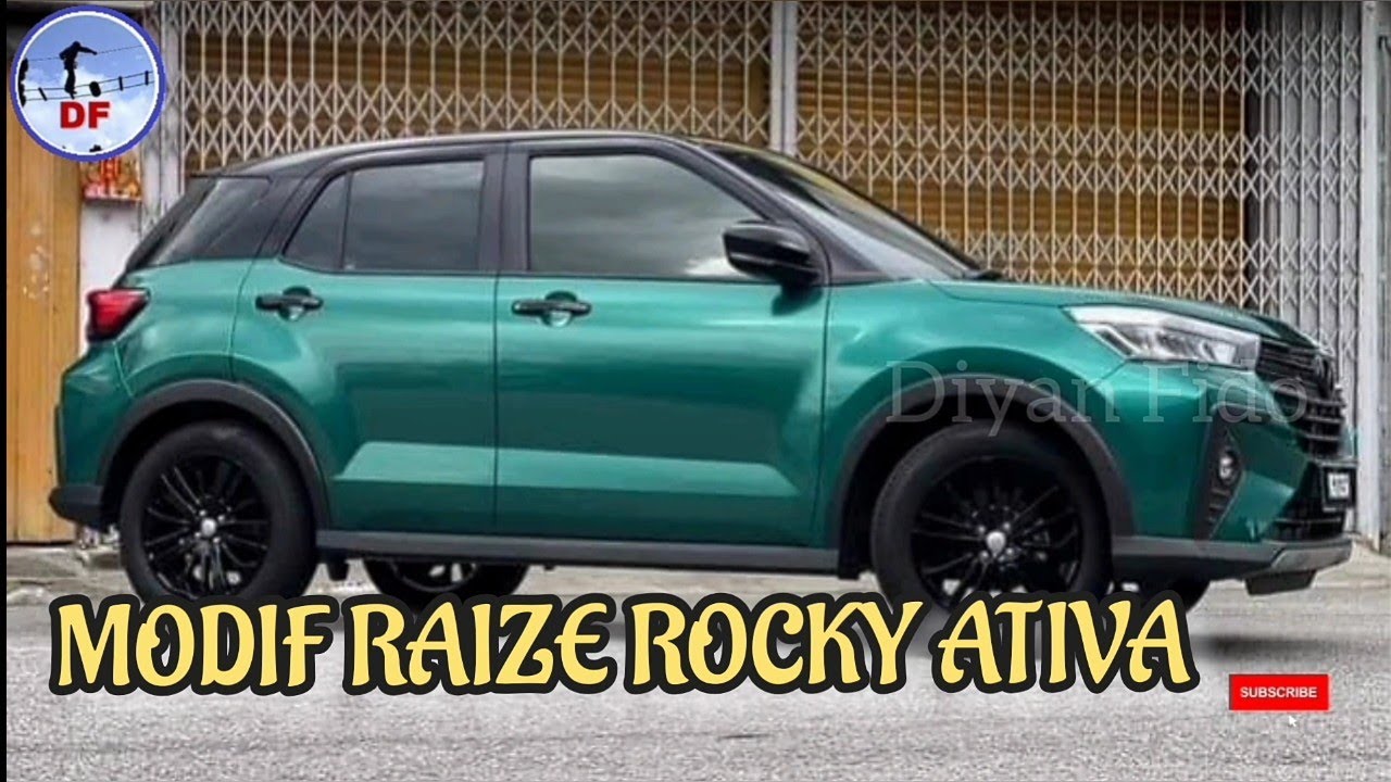 Modifikasi Raize Rocky (Perodua Ativa) - YouTube