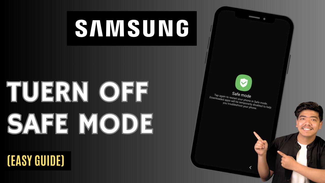 How To Turn Off Safe Mode On Samsung Phone - Step By Step Guide - YouTube