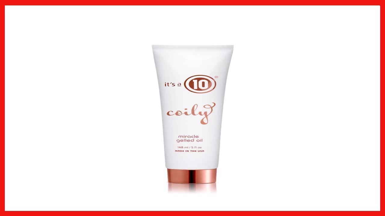 Great product - It's a 10 Haircare Miracle Coily Gelled Oil, 5 oz ...