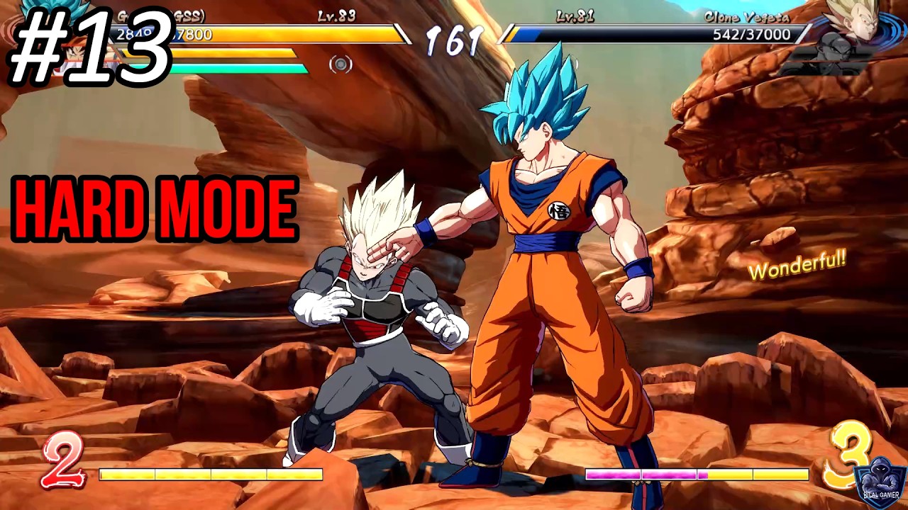 Dragon Ball FighterZ Gameplay Story Mode | Hard Mode | Android 21 Arc ...