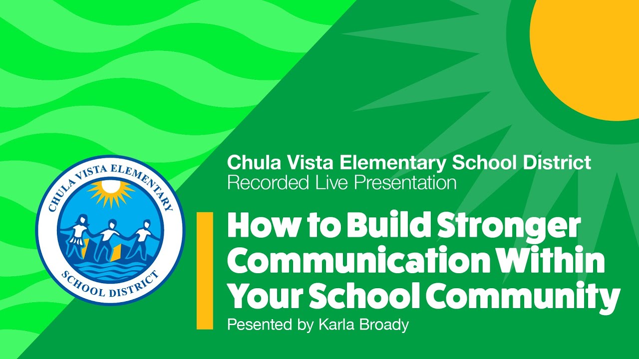 How to Build Stronger Communication with Your School Community - YouTube