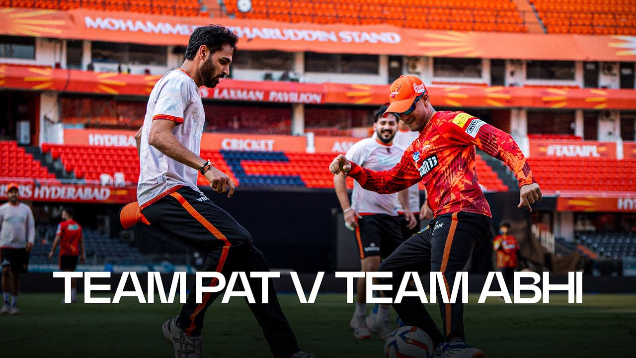 Team Pat v Team Abhi | SunRisers Hyderabad - YouTube