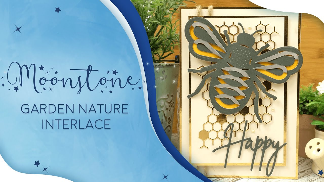 Thank Craft It's Friday - Garden Nature Interlace Collection - YouTube
