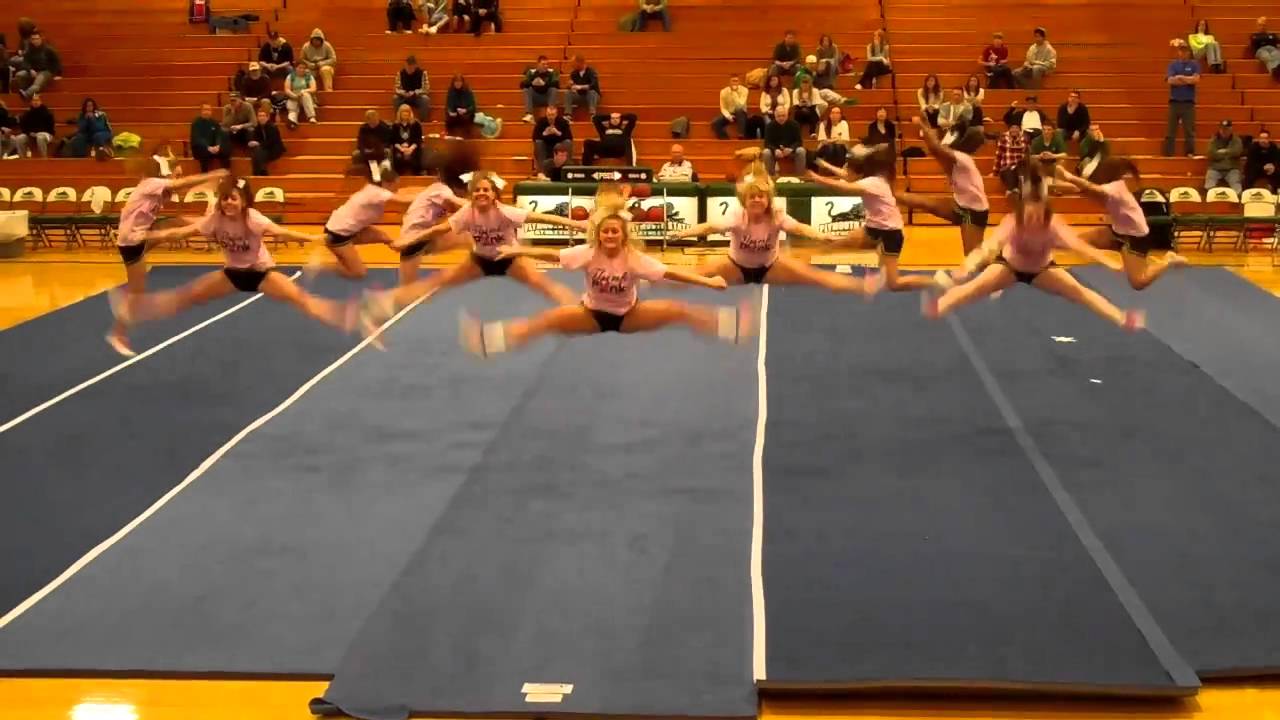 Cheerleading Routine - YouTube