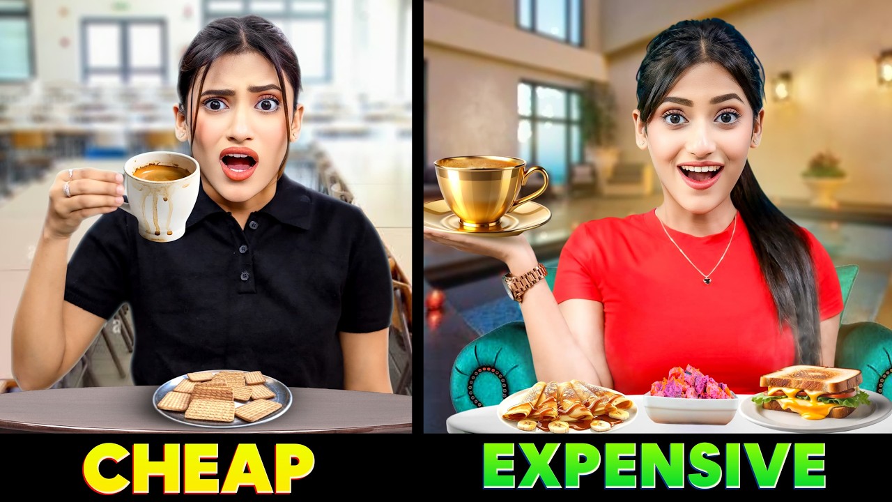 Rs 10 Chai Vs Rs 10,000 Chai | Cheap Vs Expensive Tea ☕️ | SAMREEN ALI ...
