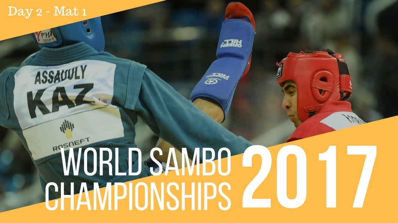 World Sambo Championships. Sochi 2017. Day 2. Mat 1 - YouTube