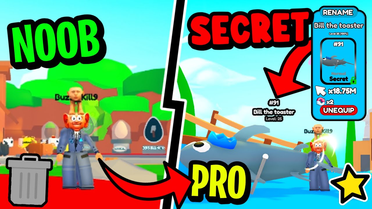 SECRET PET MAKES ME TOO OP!!! 🤩 | ROBLOX CLICKER MASTERS NOOB TO PRO - YouTube