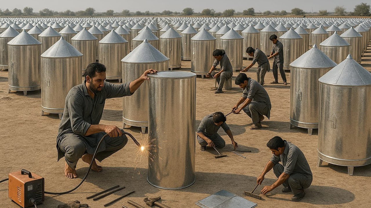 Top Stainless Steel 600 Kg Wheat Drum Manufacturing Process in a ...