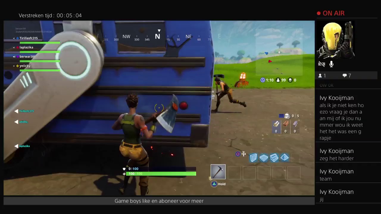 Fortnite english version - YouTube