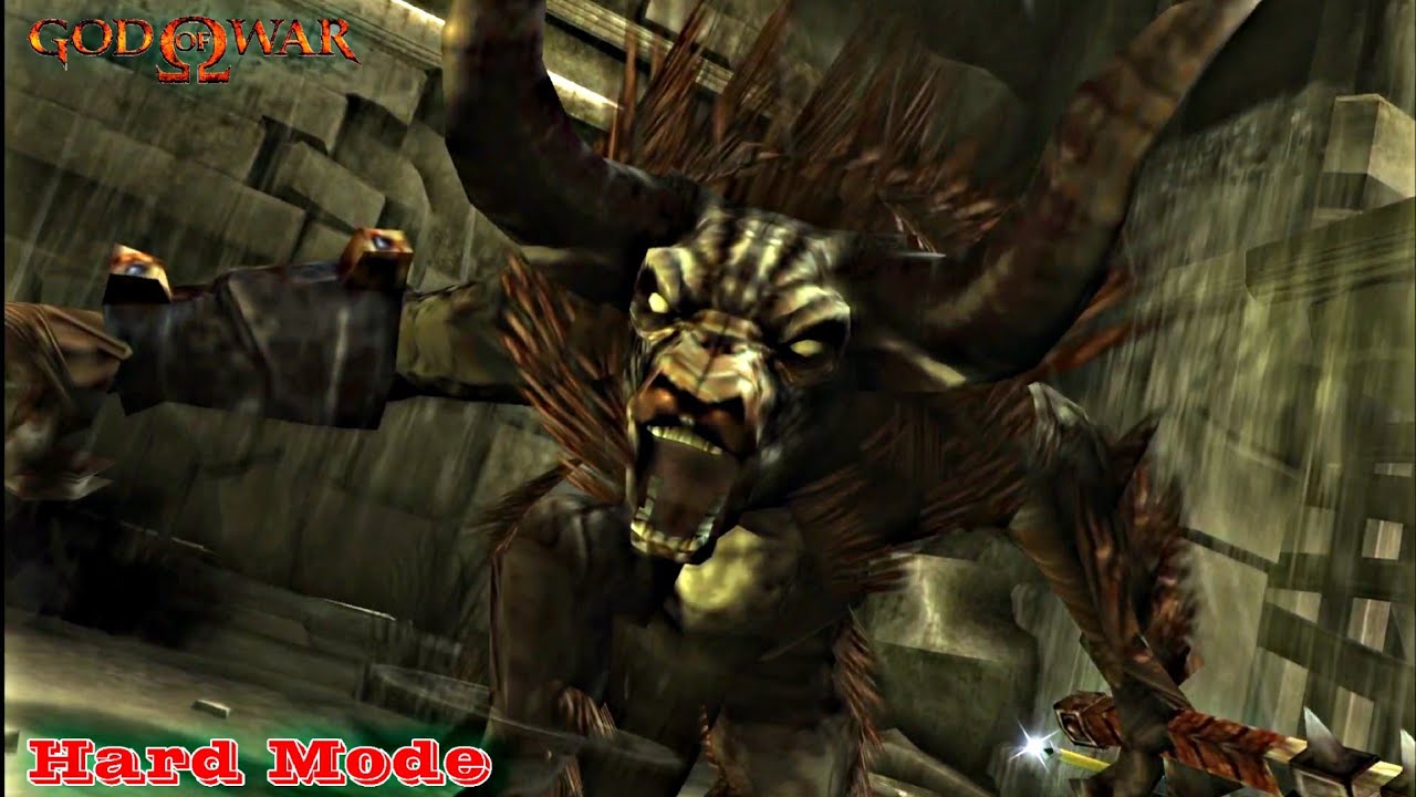 God of War Remastered (PS5) - Kratos Vs Ox Monster Fight (Ghost of ...