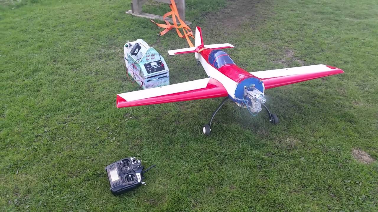 Sukhoi SU26 with Four Stroke Laser 150 engine - YouTube