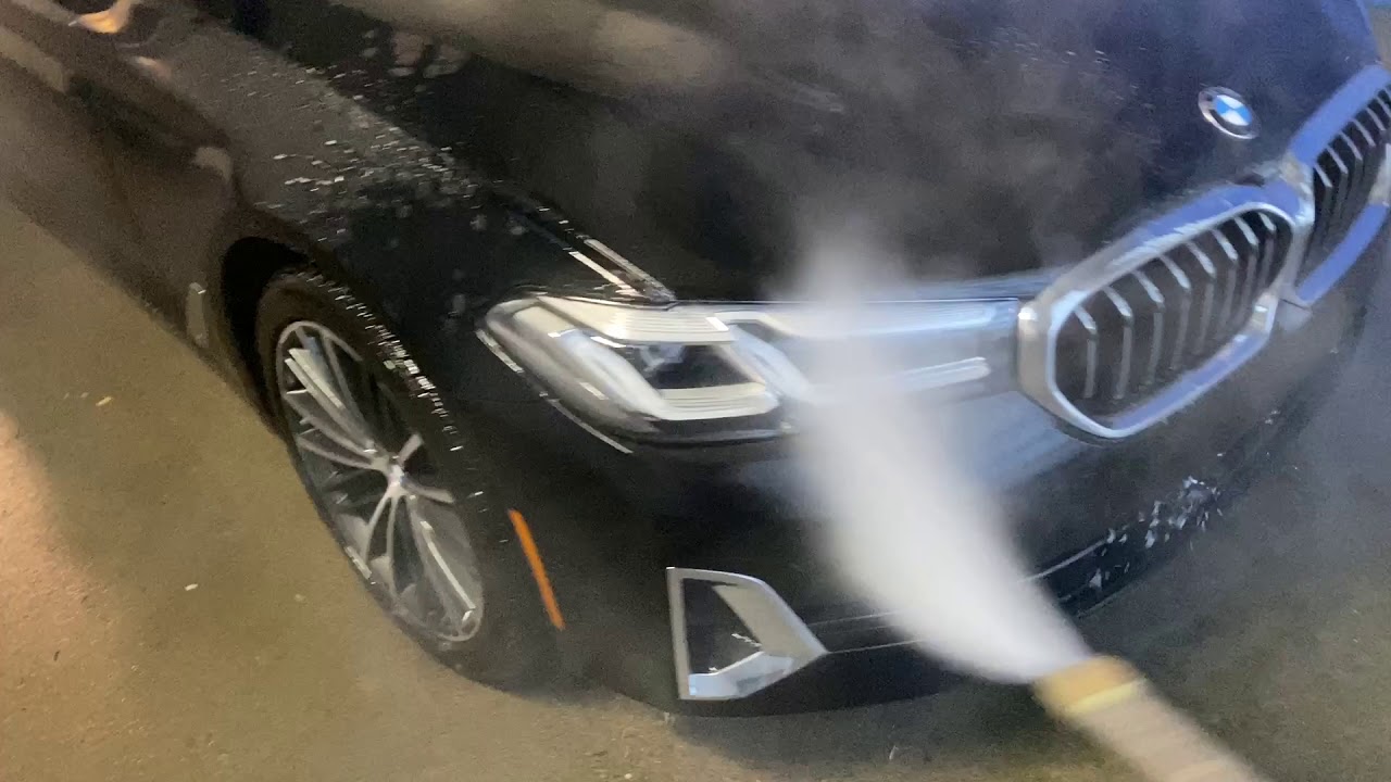 2021 BMW 530i 2$ Carwash - YouTube