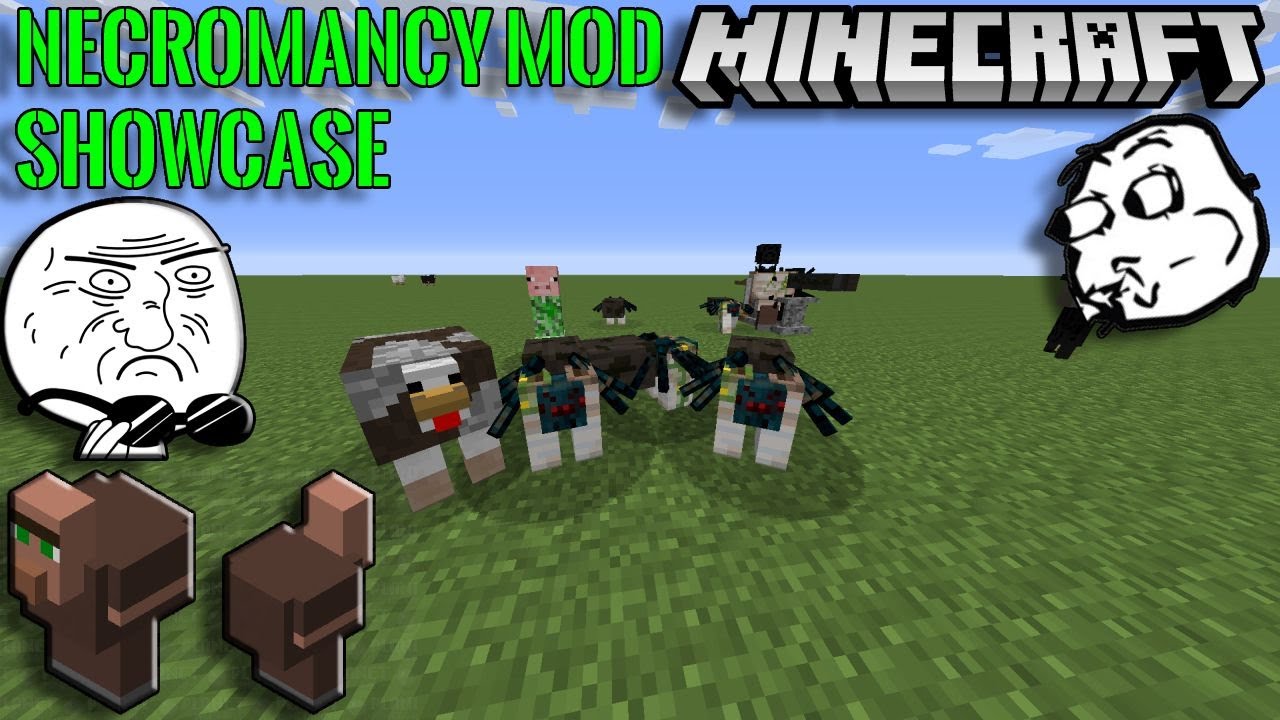 (Minecraft) NecroMancy Mod Showcase - YouTube